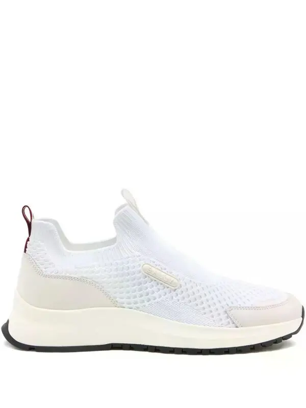 Bally Logo Patch Sneakers