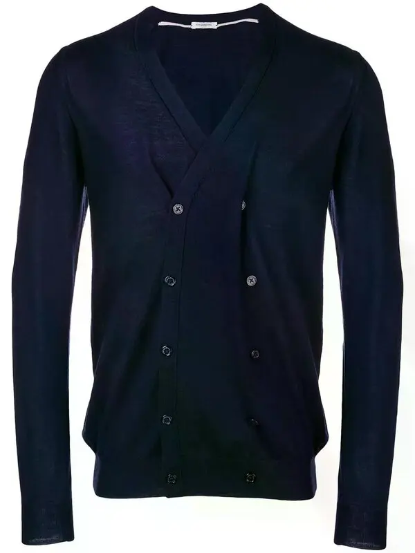 PAOLO PECORA Double-breasted V-neck Cardigan