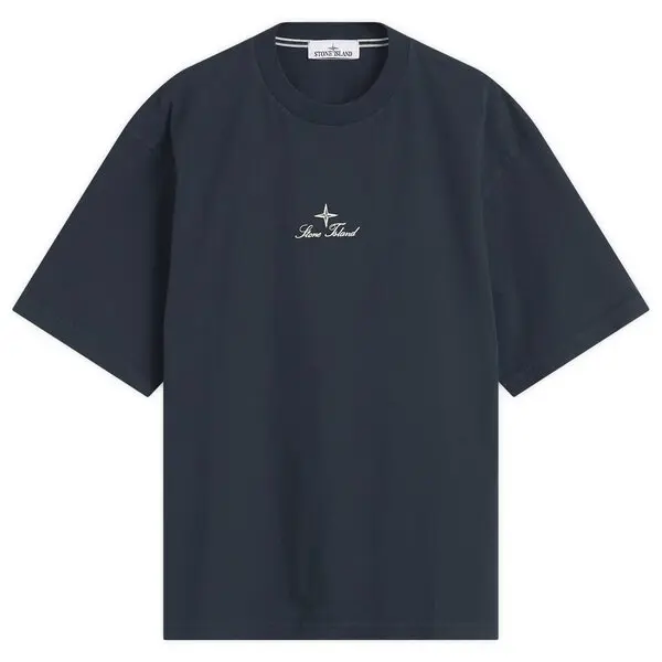 Stone Island Multiaxial Sashiro Embroidery T-shirt