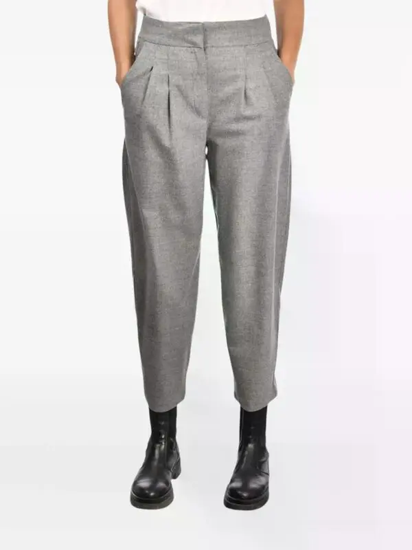 GRAN SASSO Pleated Trousers