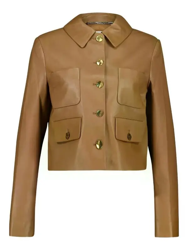 Altuzarra Buttoned Leather Jacket