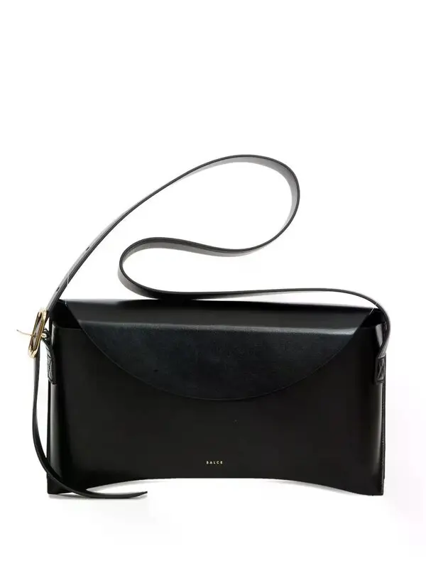 SALCE Flap Leather Satchel