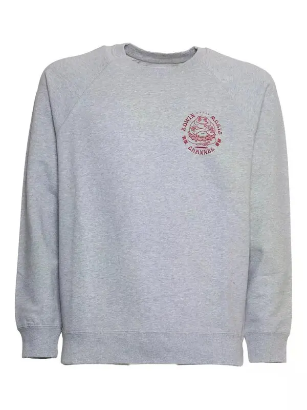 Edwin Graphic Print Sweatshirt - Grey