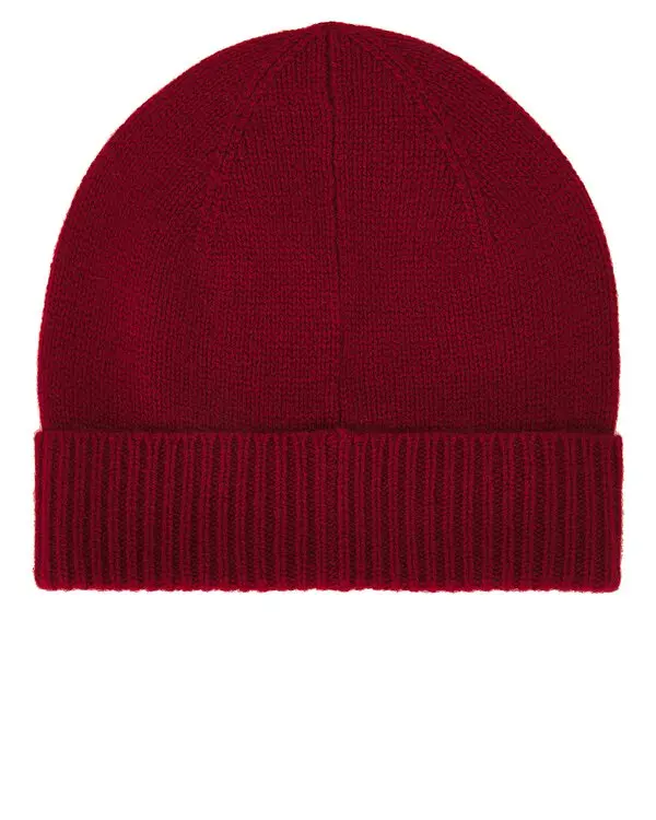 Guest In Residence Rib Cuff Beanie - Ruby