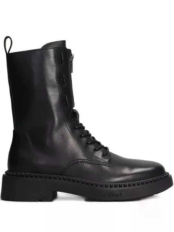 Ash Lace-up Zip Boots