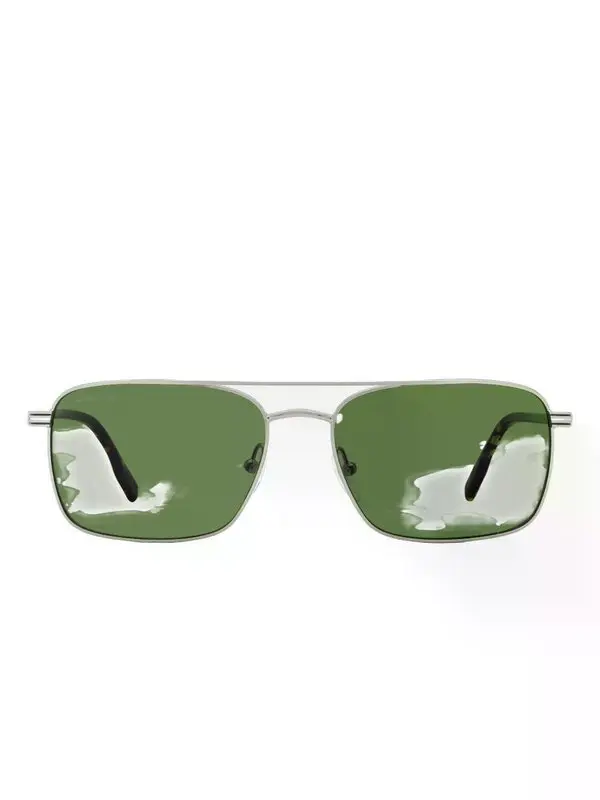 Lacoste Double Bridge Rectangular Sunglasses