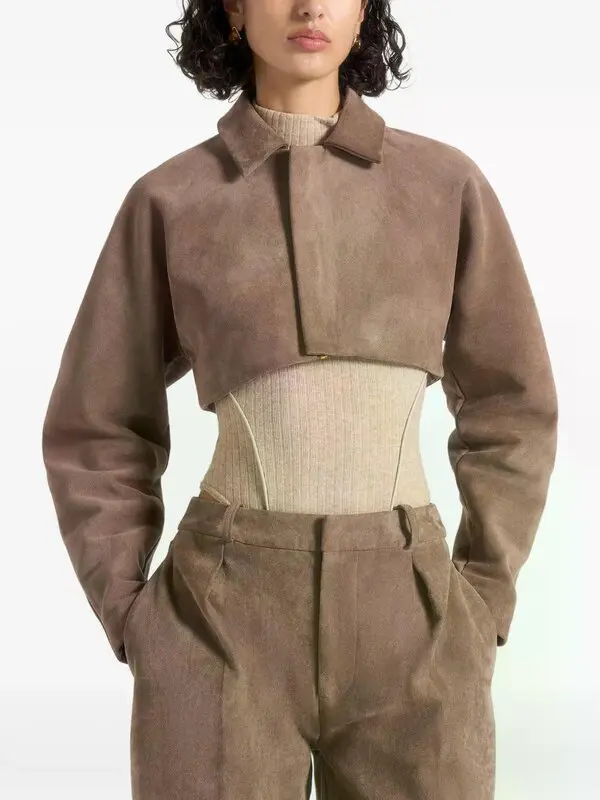 Manière De Voir Elya Balloon-sleeve Jacket