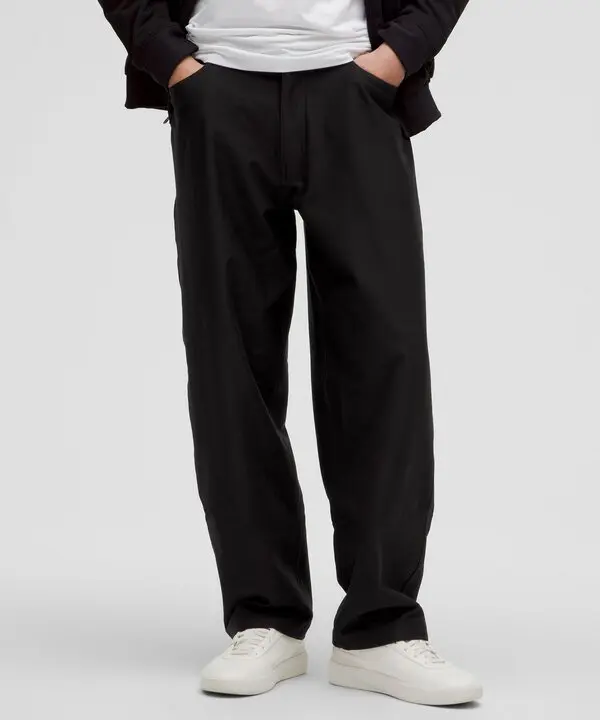 Lululemon Oversized Utilitech Twill Pants 32l - Black