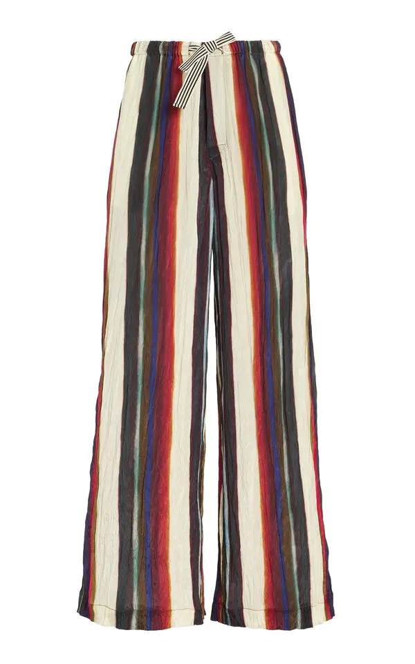 Christopher John Rogers Morris Stripe Relaxed Pants