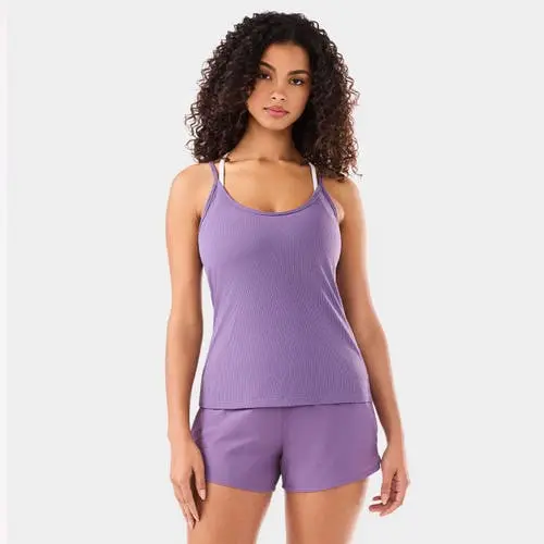 TAVI Pace Rib Tank - Grape