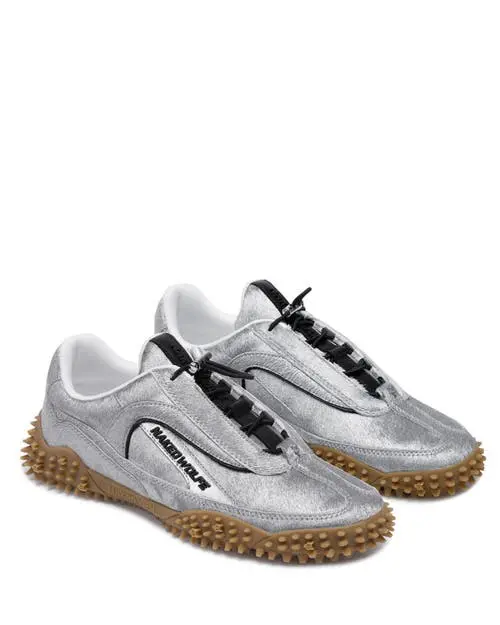NAKED WOLFE Island Ripstop Sneaker - Silver