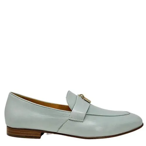 MADISON MAISON X Joan Hornig Flat Lock Loafer - Seafoam
