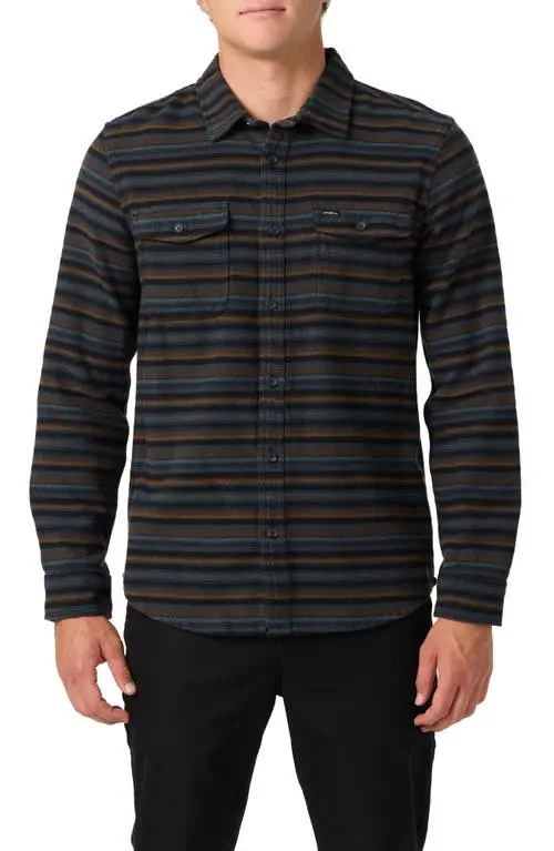 O'Neill Richmond Flannel Button-up Shirt - Graphite