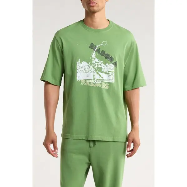 DIADORA Legacy Graphic T-shirt - Green English Ivy