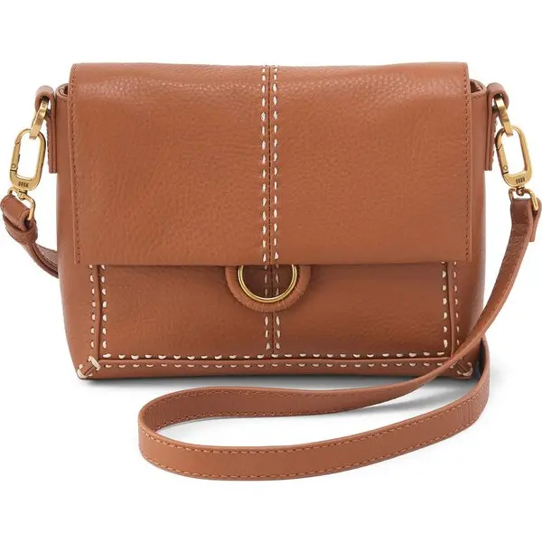 Hobo Austin Flap Leather Crossbody Bag