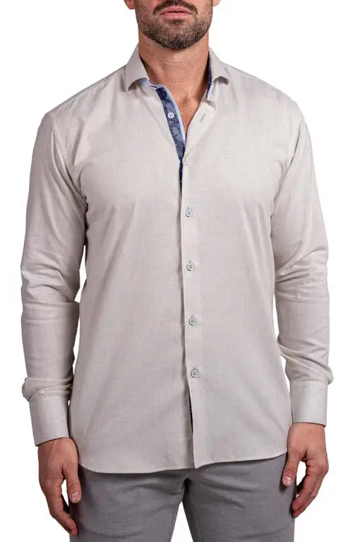 MACEOO Einstein Ascension Contemporary Fit Button-up Shirt