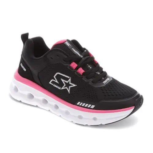 STARTER Bolt Athletic Sneakers - Black/fuchsia