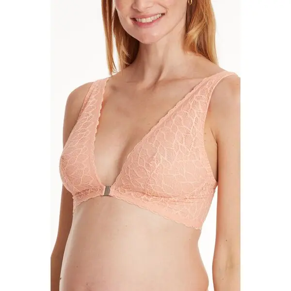 CACHE COEUR Bliss Maternity And Nursing Bra - Peach