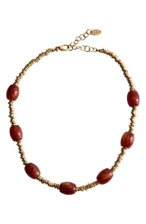 Mango Beaded Necklace
