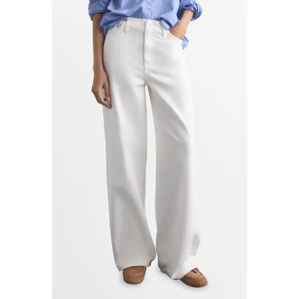 Mango Low-rise Wide-leg Jeans