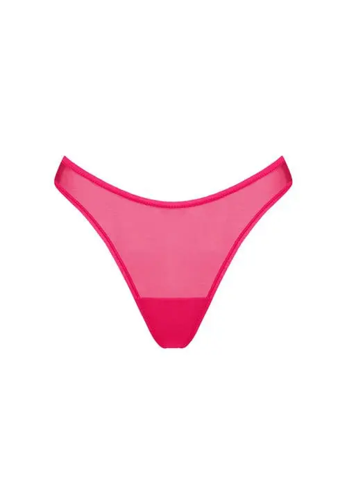 CUUP The Thong Mesh - Azalea