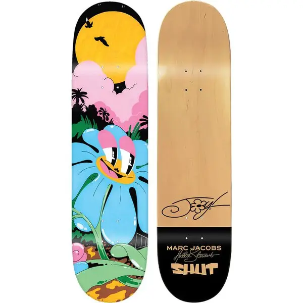 SHUT Hattie Stewart X Marc Jacobs Skate Deck