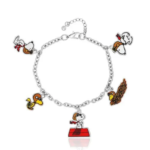 PEANUTS Snoopy & Friends Charm Bracelet