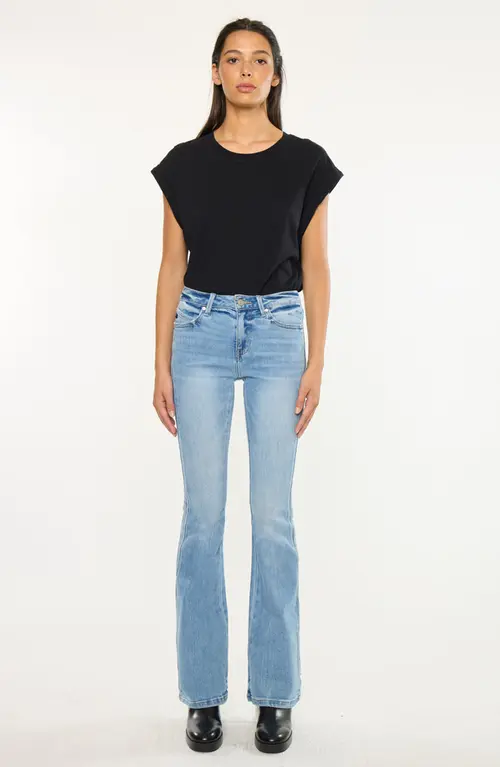 KANCAN Mid-rise Flare Jeans