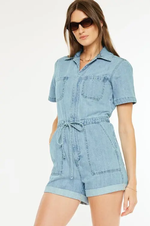 KANCAN Mailene Denim Romper