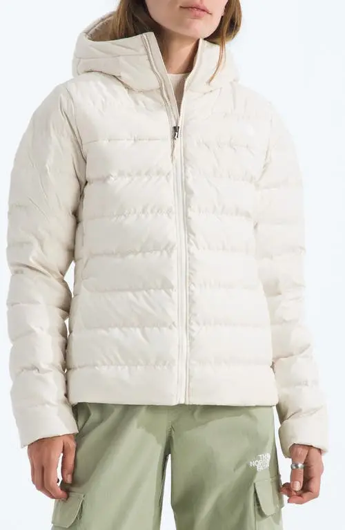The North Face Aconcagua 3 Water-repellent Hooded Jacket - White Dune