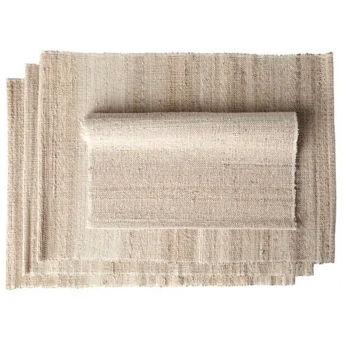 SUSTAINABLE THREADS Placematsset Of 4