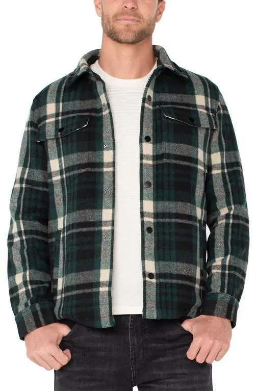 LIVERPOOL Front Snap Shirt Jacket