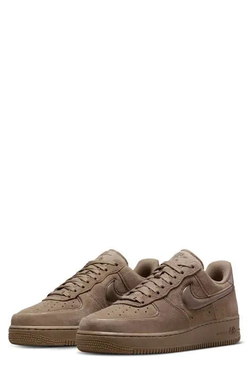 Nike Air Force 1 '07 Basketball Sneakers - Mink Brown/mink Brown/black