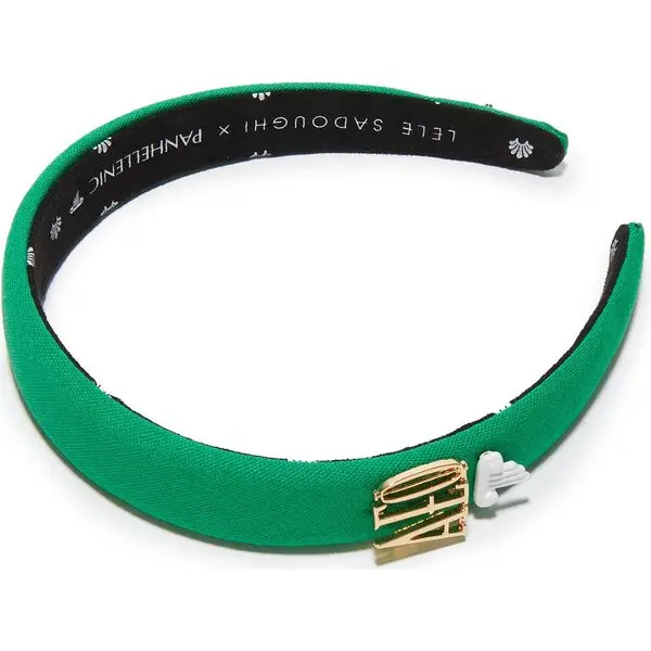 Lele Sadoughi Alpha Epsilon Phi Charlotte Headband