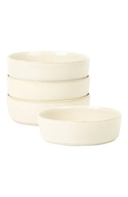 STONE + LAIN Eden Stoneware 4-piece Pasta Bowl Set