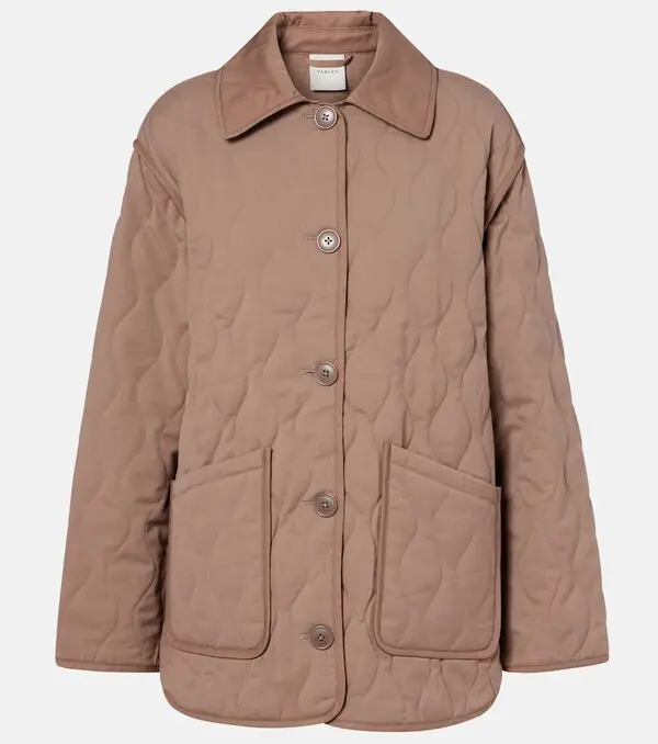 Varley Wilson Quilted Jacket - Beige