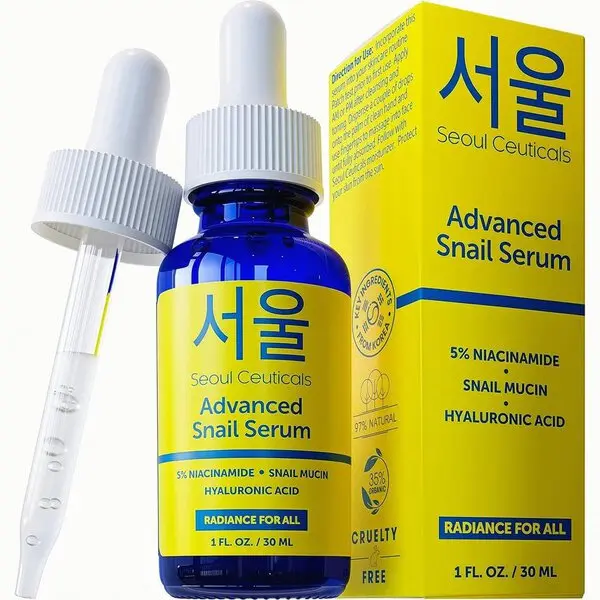SEOUL CEUTICALS Korean Skin Care Advanced Snail Serum