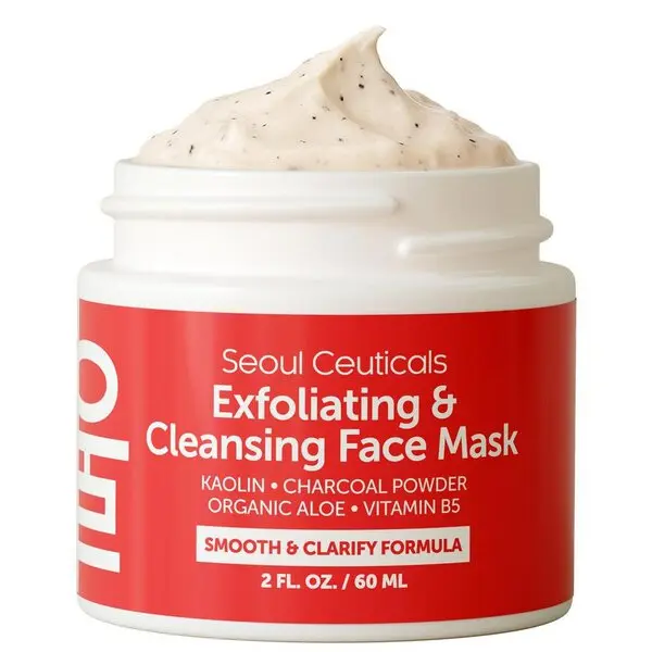 SEOUL CEUTICALS Korean Skin Care Exfoliating & Cleansing Face Mask