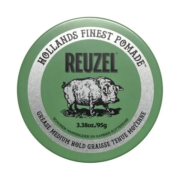 REUZEL Green Grease Pomade Oil-based Medium Hold