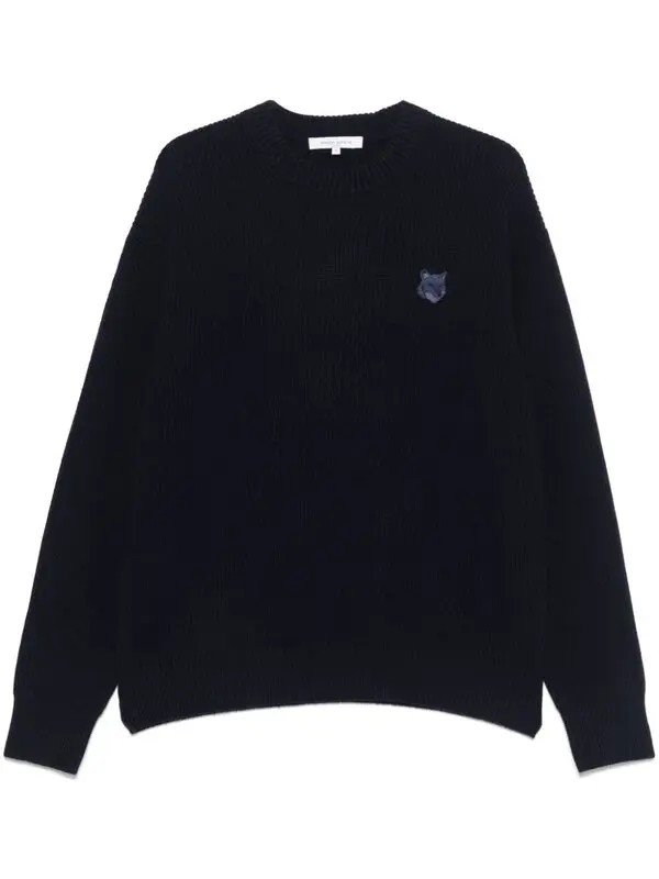Maison Kitsuné Fox Head Wool Jumper