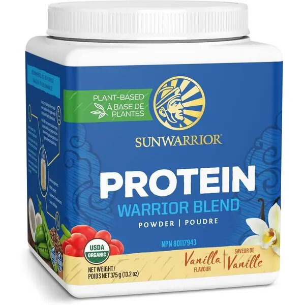 SUNWARRIOR Warrior Blend Vanilla 375 Grams