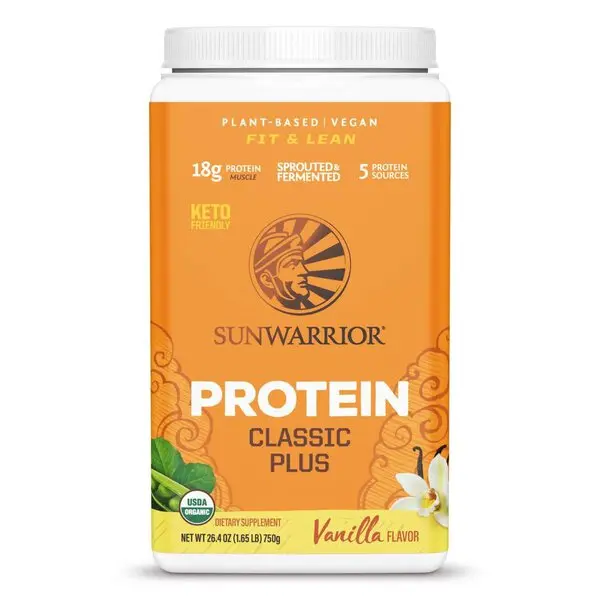 SUNWARRIOR Classic Plus Vanilla 750 Grams