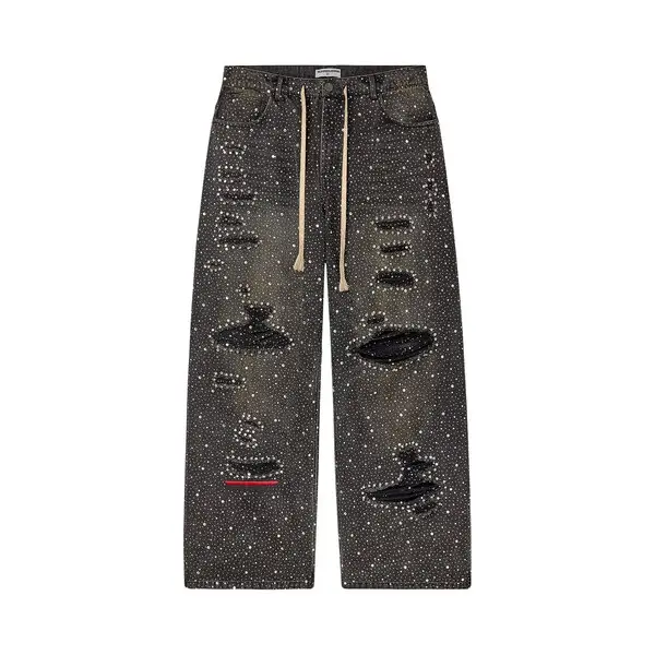 VALE FOREVER Iced Out Denim