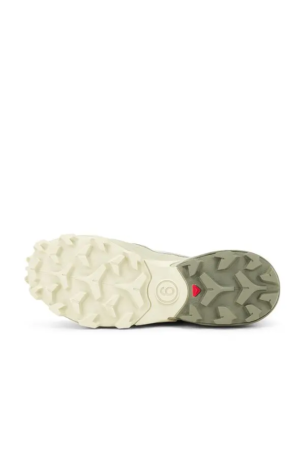MAISON MARGIELA X Salomon Cross Low Sneakers - Alfalfa, Silver Reflective, & Flint Gray