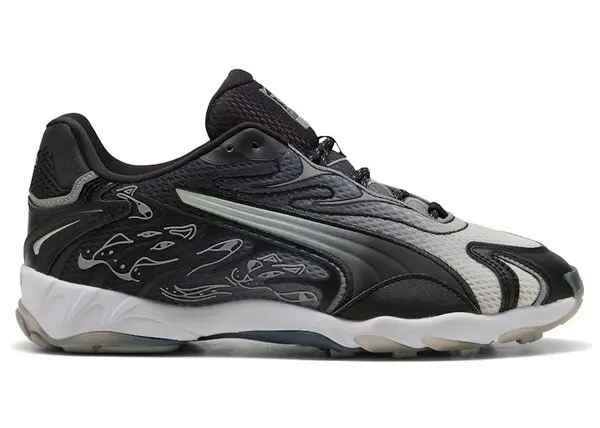 PUMA Inhale Ripndip Black Silverin Black/ Silver