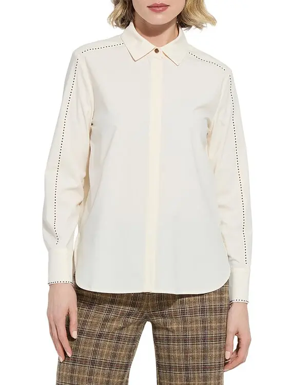 Lyssé Crystal-embellished Shirt
