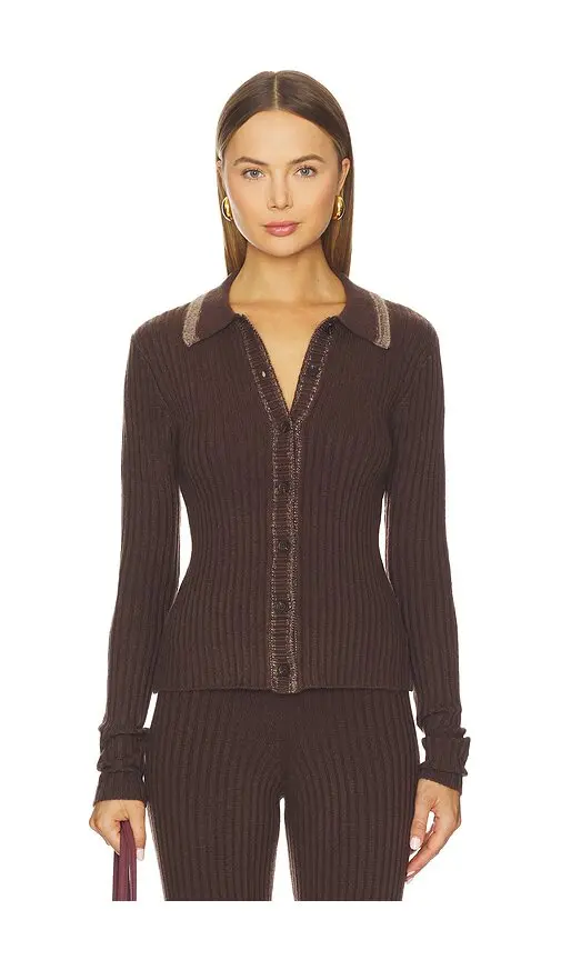 LOVERS AND FRIENDS Tila Rib Cardigan