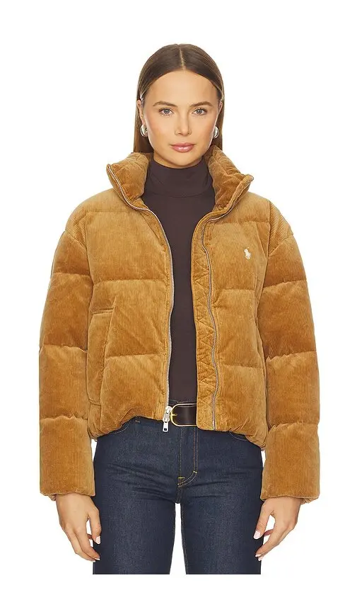 Ralph Lauren Quilted Corduroy Down Jacket