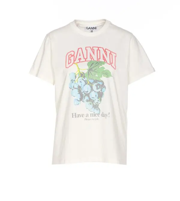 GANNI Printed T-shirt