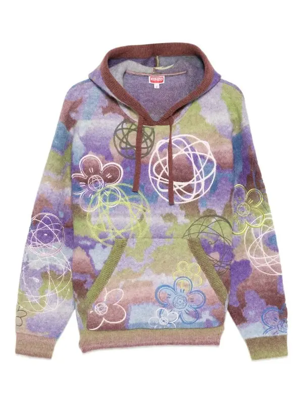 Kenzo X Futura 2000 Hoodie - Multicolour